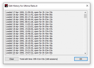 Manual: Edit History - OpenMPT Wiki